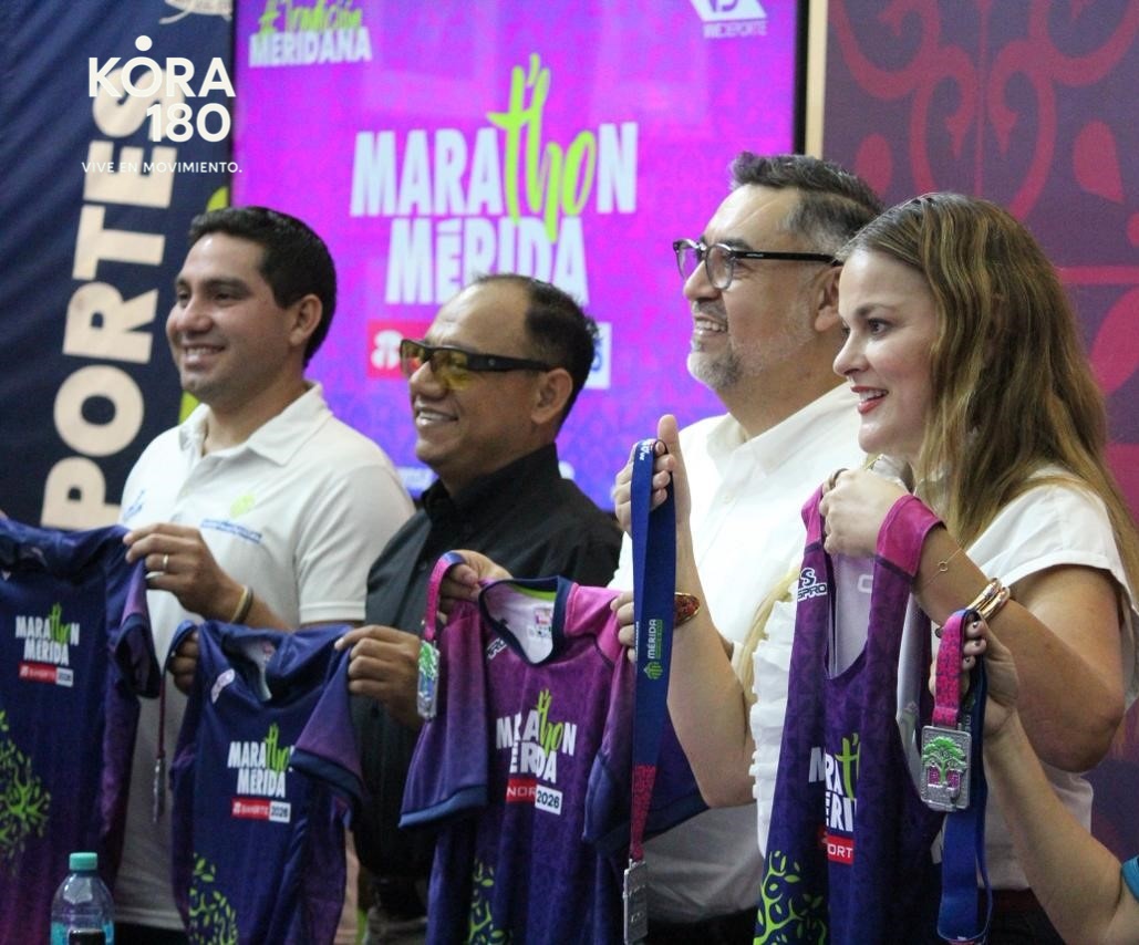 Presentan la playera, medalla y ruta del Marat’hon Mérida Banorte 2026 ...